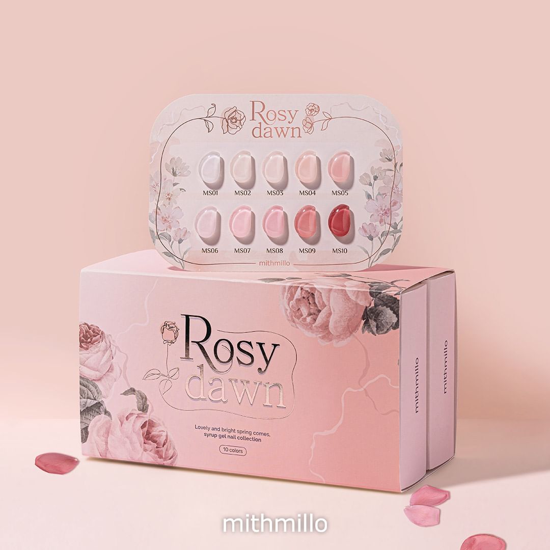 MITHMILLO ROSY DAWN COLLECTION | A TIPS NAILS