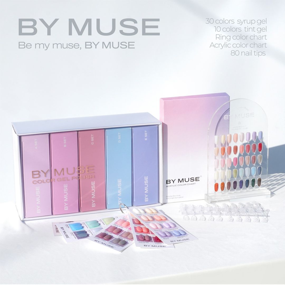 BY MUSE BE MY MUSE (40 PC SYRUP GEL SET) | A TIPS NAILS