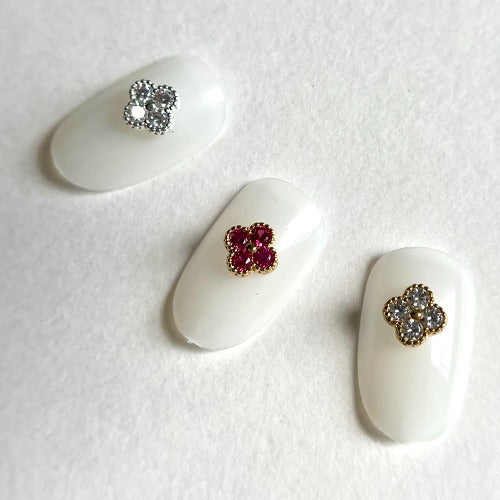 CHAKAN NAIL CLOVER CHARM SET | A TIPS NAILS