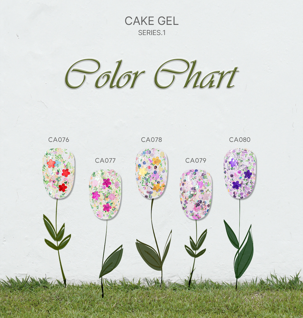 MITHMILLO CAKE GEL FLOWER COLLECTION | A TIPS NAILS
