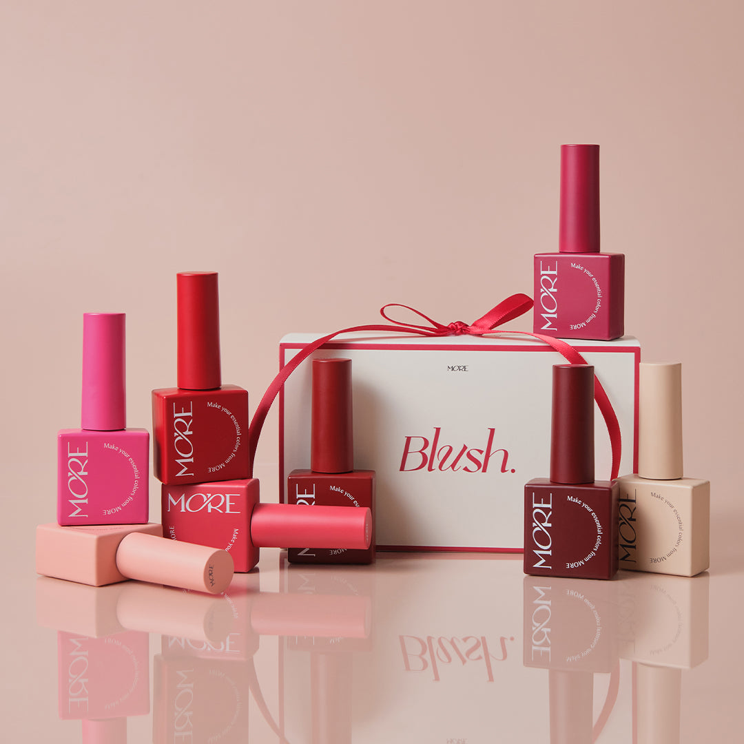 MORE GEL BLUSH SYRUP GEL COLLECTION | A TIPS NAILS