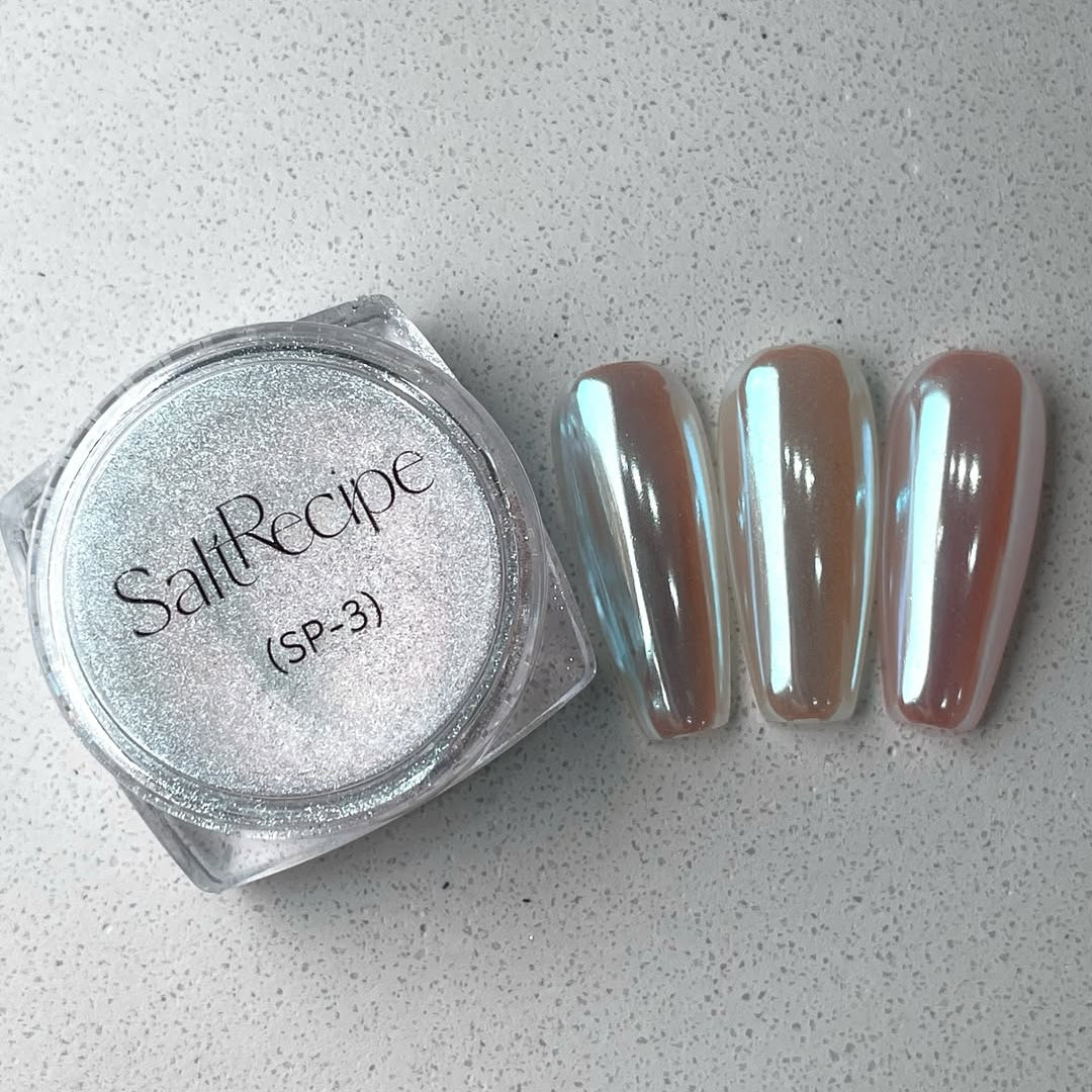 SALT RECIPE ICE BLUE CHROME POWDER SP-3 | A TIPS NAILS