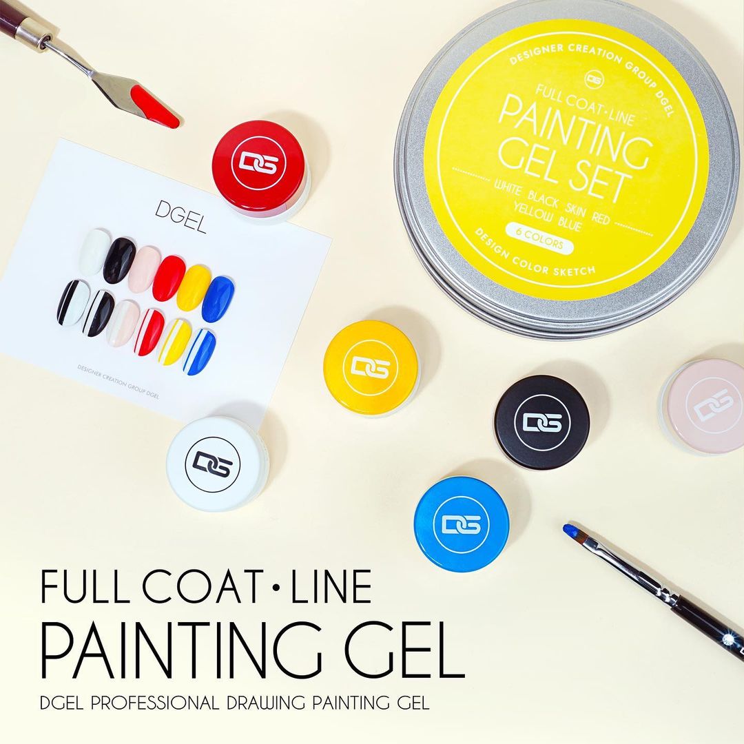 DGEL X JINI Mini Painting Gel Collection | A TIPS NAILS